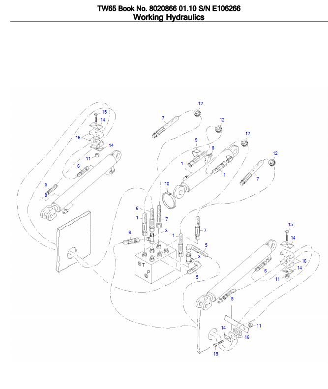 Takeuchi Wheel Loader TW65 Parts Manual