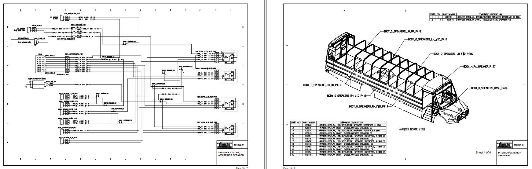 Thomas Built Buses 1.36 GB PDF Fault Codes, Electrical Diagrams Collection