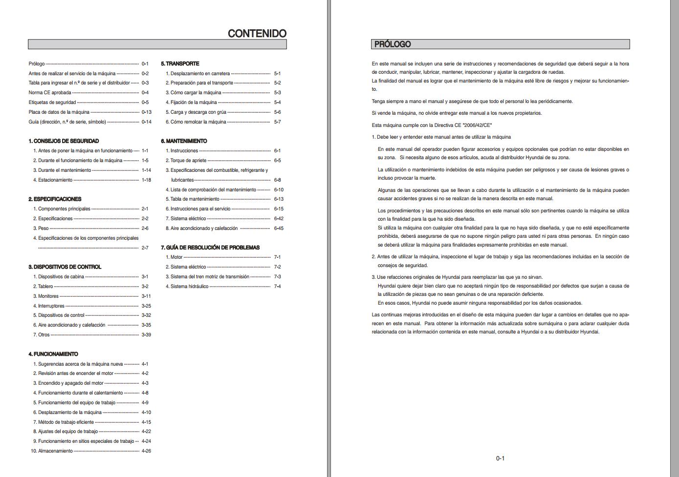 Hyundai Excavator HL730-9S Operator Manual ES