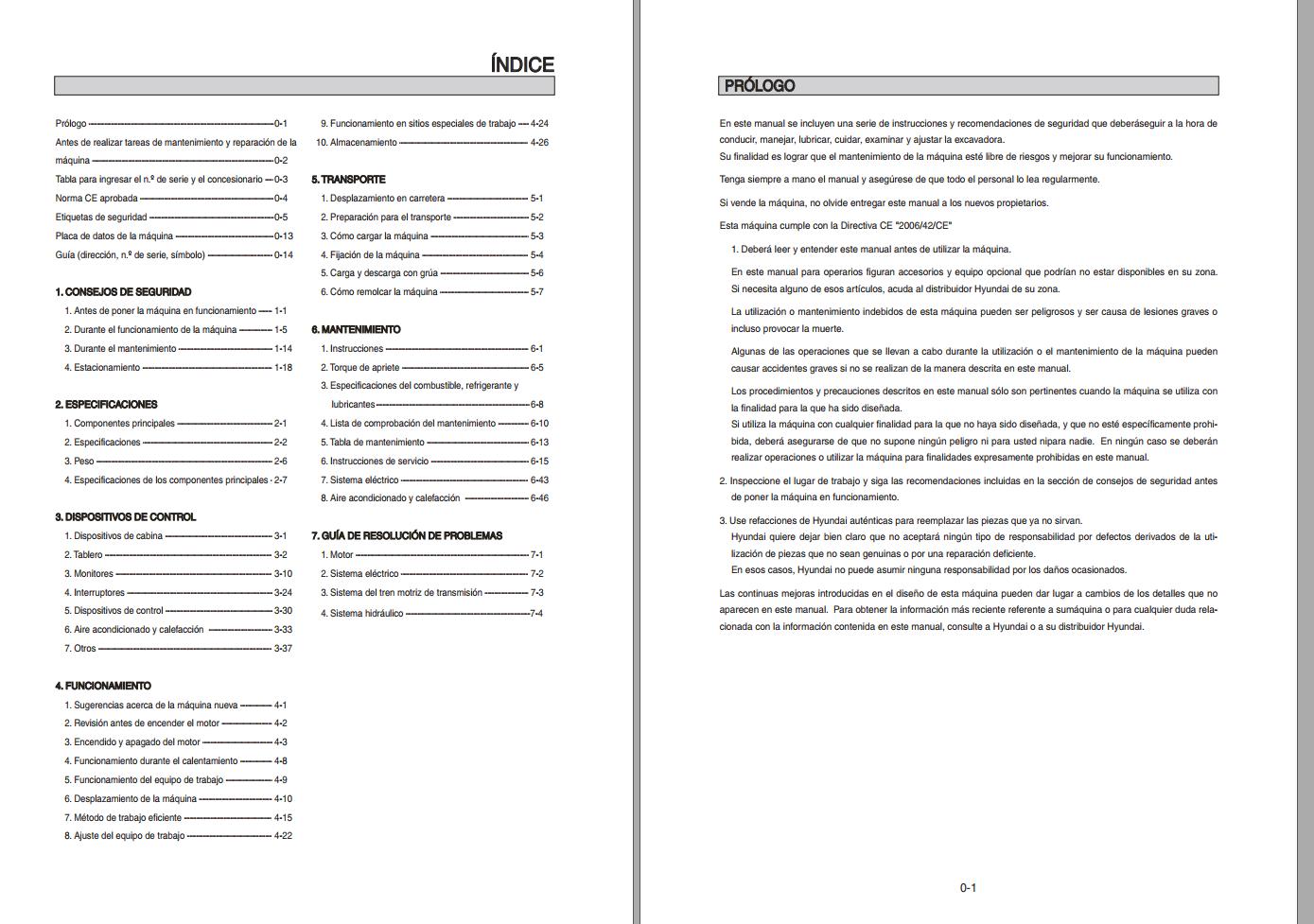Hyundai Excavator HL760-9S Operator Manual ES
