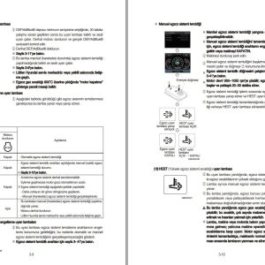 Hyundai Excavator HX350LT3 Operator Manual TR