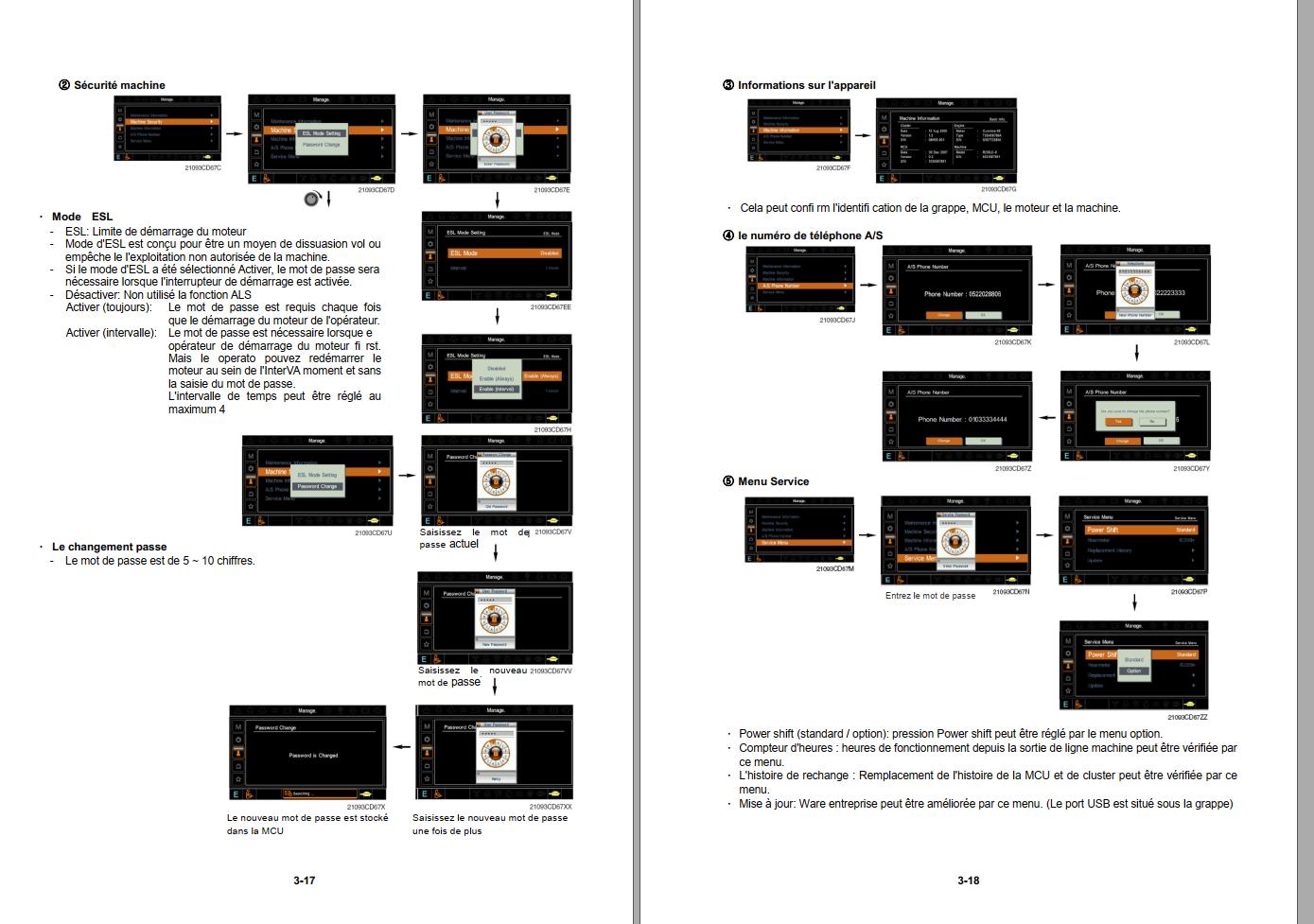 Hyundai Excavator R480LC-9S R520LC-9S Operator Manual FR