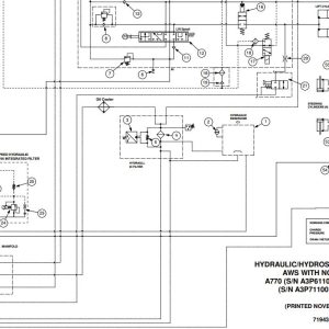 Bobcat Loader A300 Electrical and Hydraulic Schematic