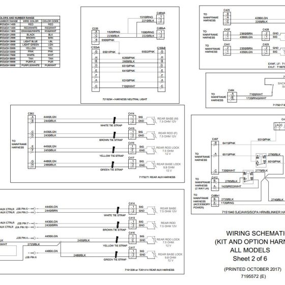 Bobcat Loader S330 Electrical and Hydraulic Schematic