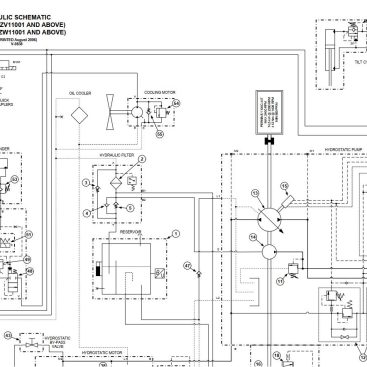 Bobcat VersaHANDLER V723 Electrical and Hydraulic Schematic