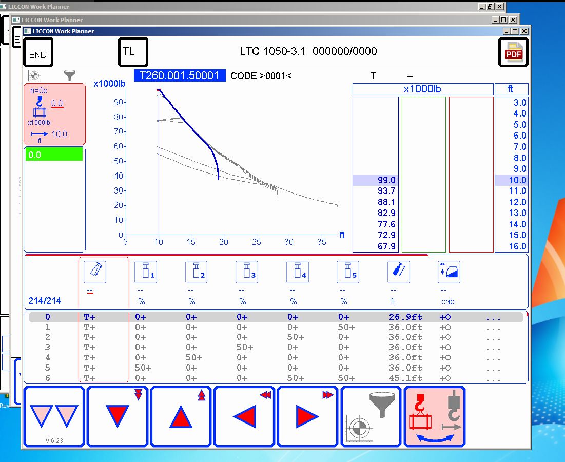 Liebherr LTC 1050-3.1 50 Ton LICCON Universal Tool V6.23 07.2023 How To ...
