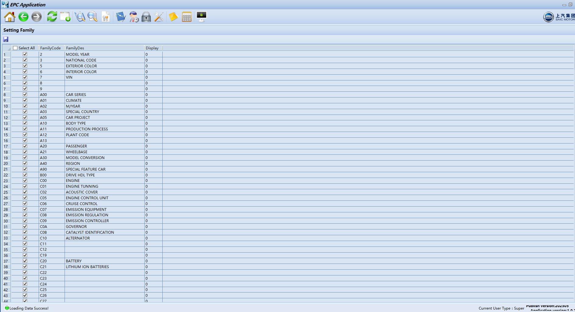 SAIC MOTOR Spare Parts List EPC 05.2023 How To Install Guide Instruction