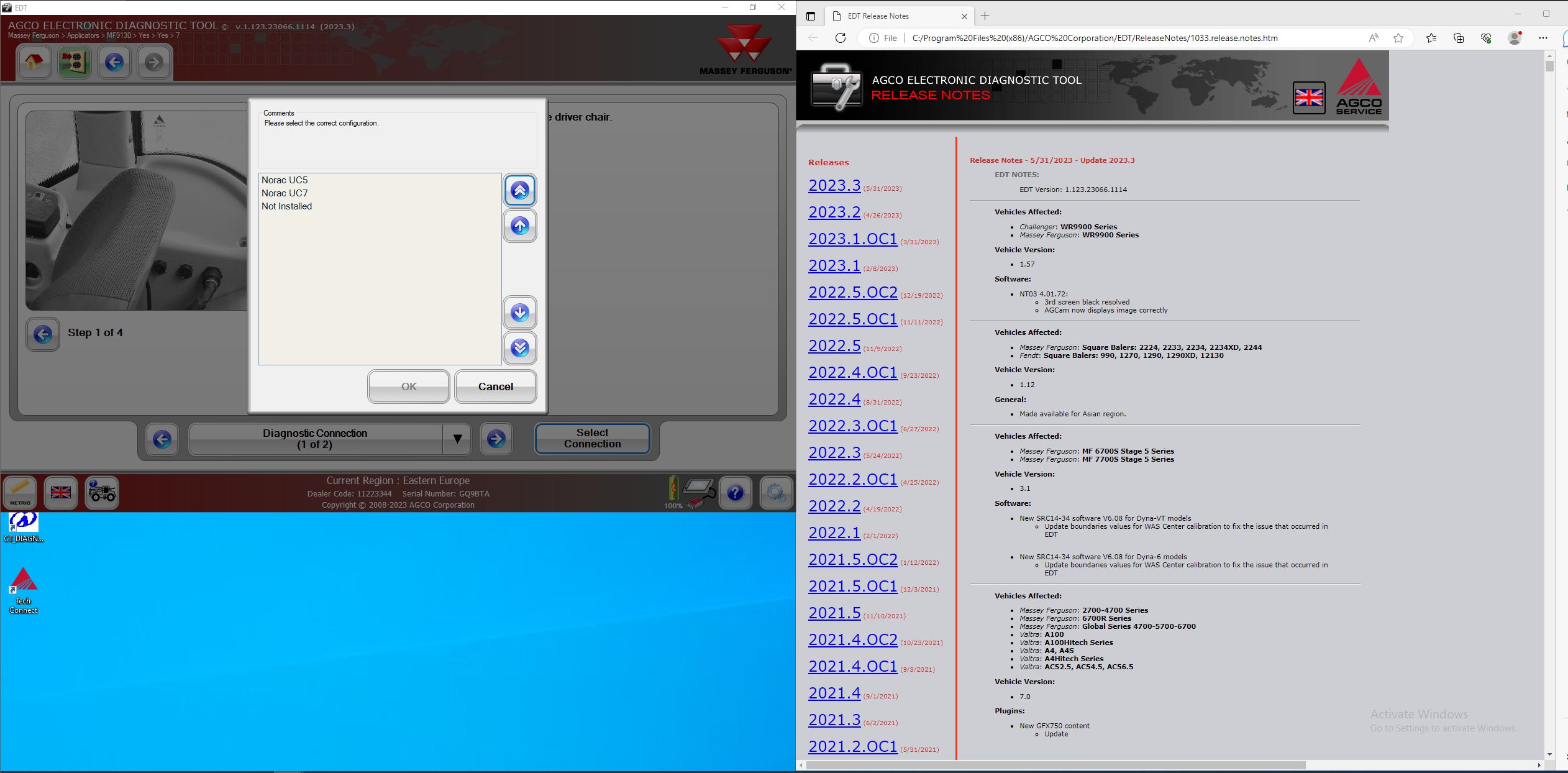 AGCO Diagnostic Tool EDT 06.2023 How To Install Guide Instruction