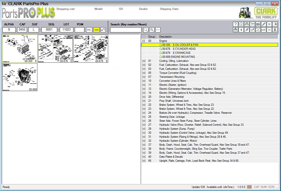 Clark Spare Parts List Parts Pro Plus EPC v538 06.2023 How To Install ...
