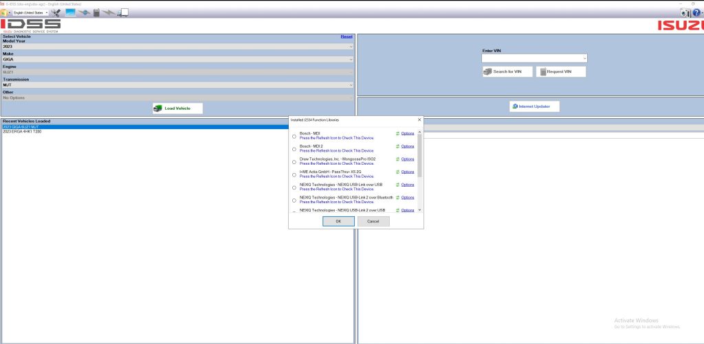 Isuzu Diagnostic Tool G-IDSS 06.2023 How To Install Guide Instruction