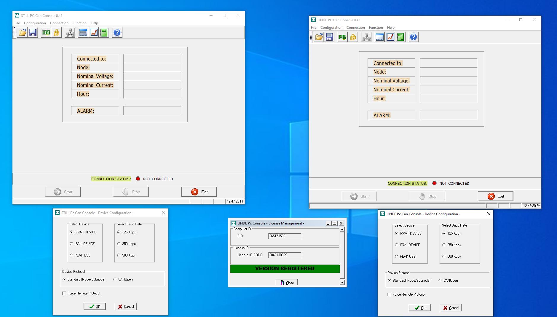Still Steds Tool Driver Programer Cansole 0.45 Collection