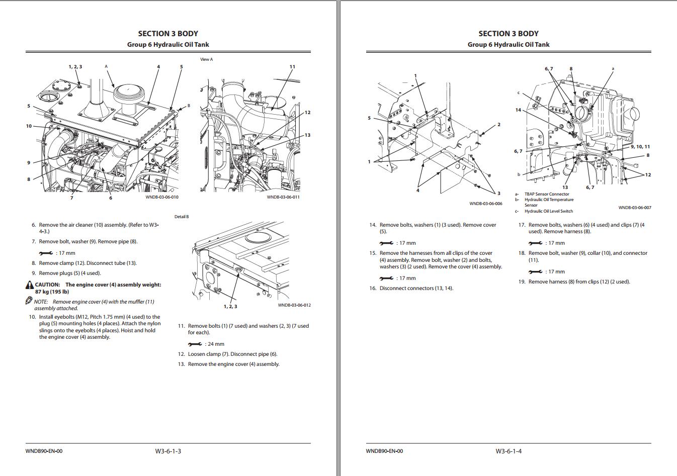 Hitachi Wheel Loader ZW180PL-5B Workshop Manual