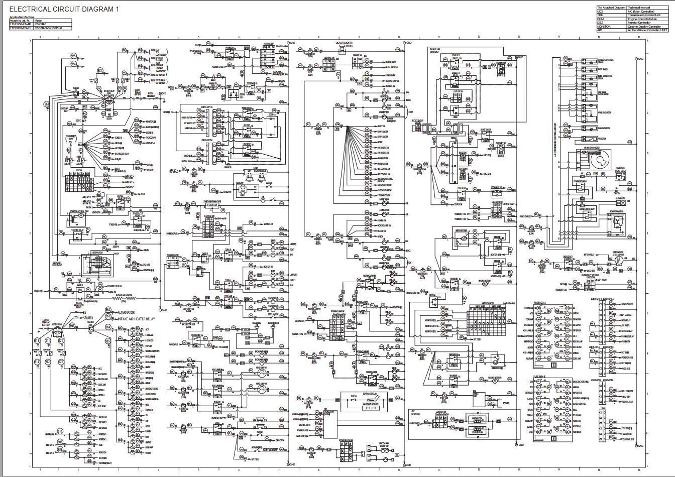 Hitachi Wheel Loader ZW180PL-6 Technical Manual