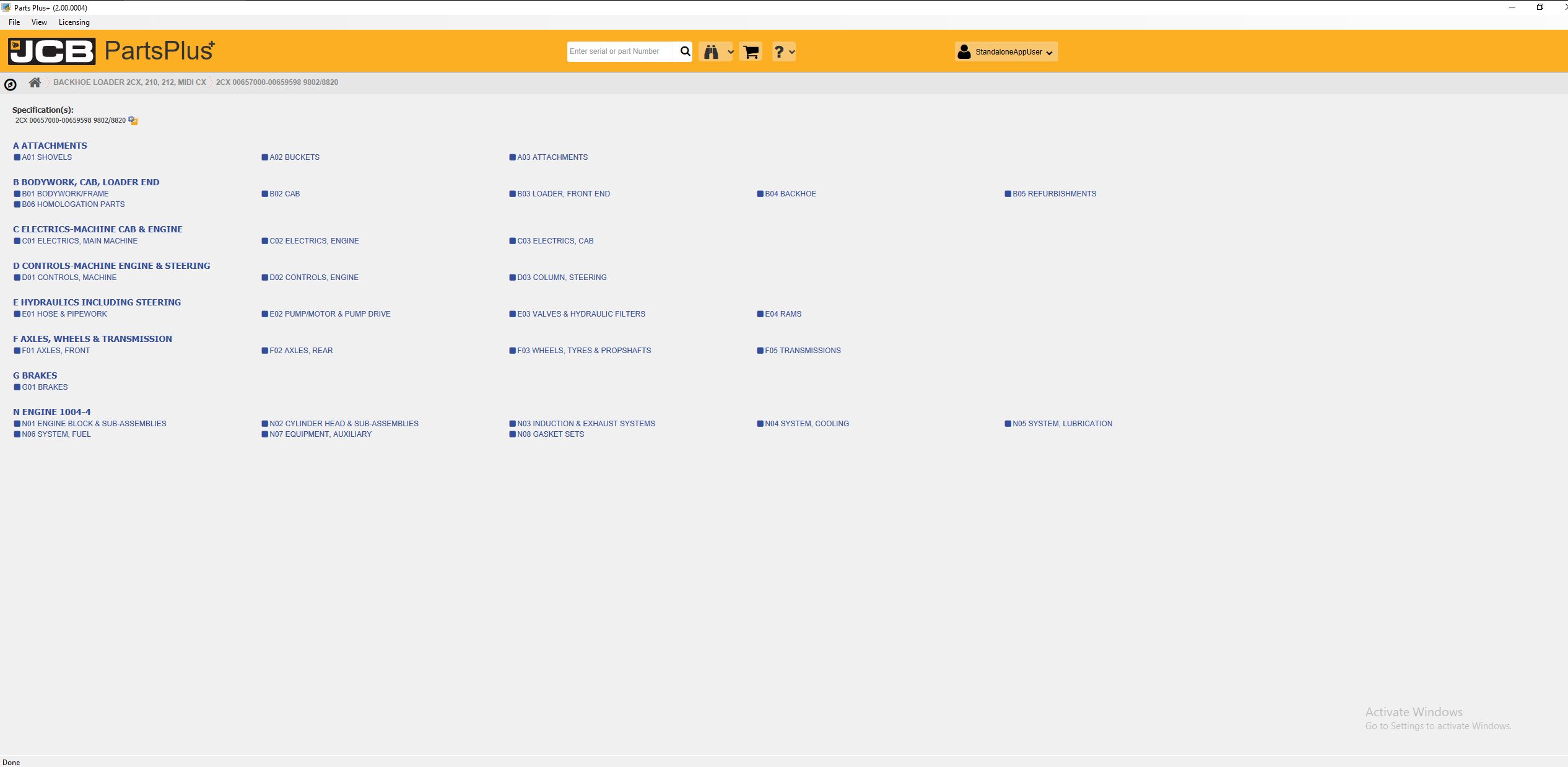 VMware JCB EPC Spare Parts List Service Manual Tool 01.2017 How To Install Guide Instruction