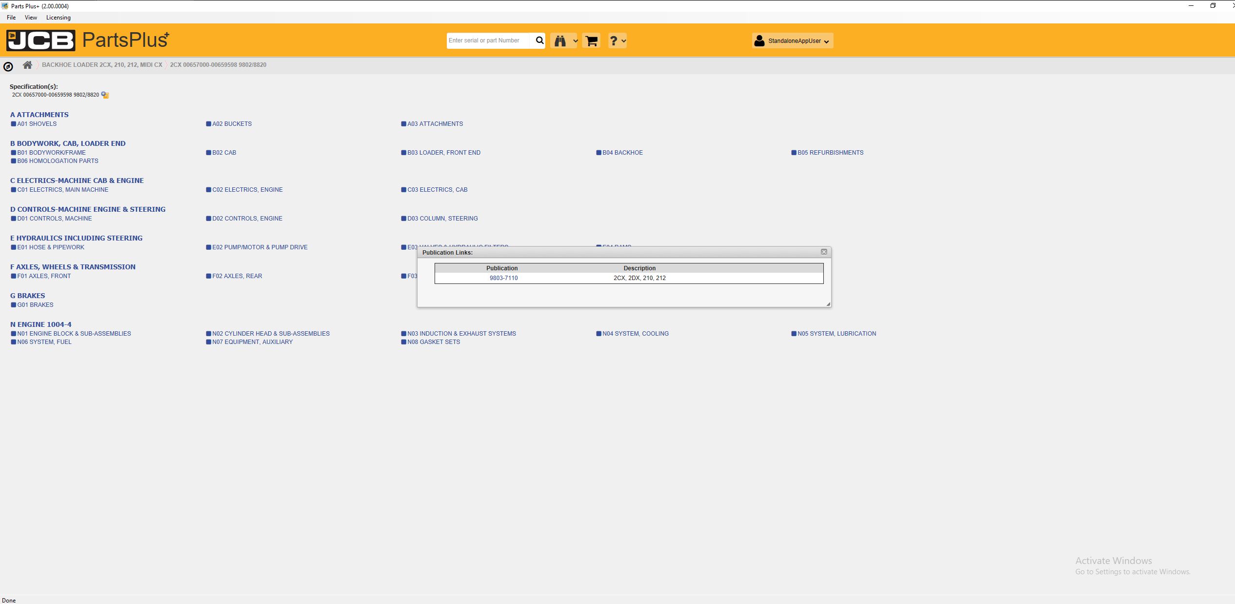 VMware JCB EPC Spare Parts List Service Manual Tool 01.2017 How To Install Guide Instruction