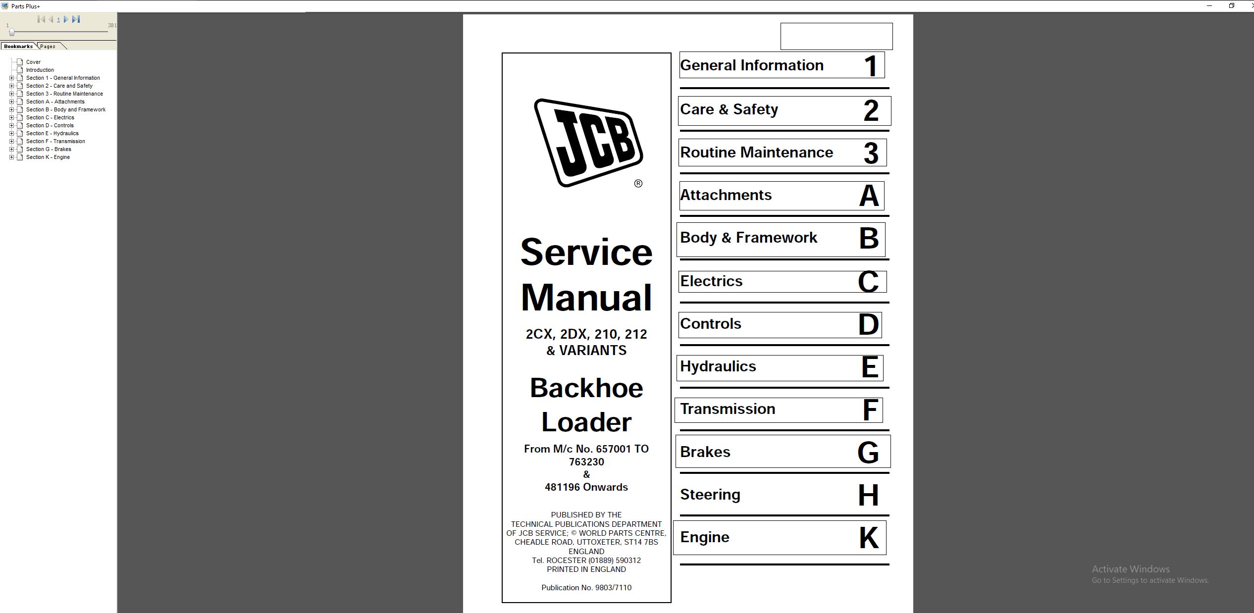 VMware JCB EPC Spare Parts List Service Manual Tool 01.2017 How To Install Guide Instruction