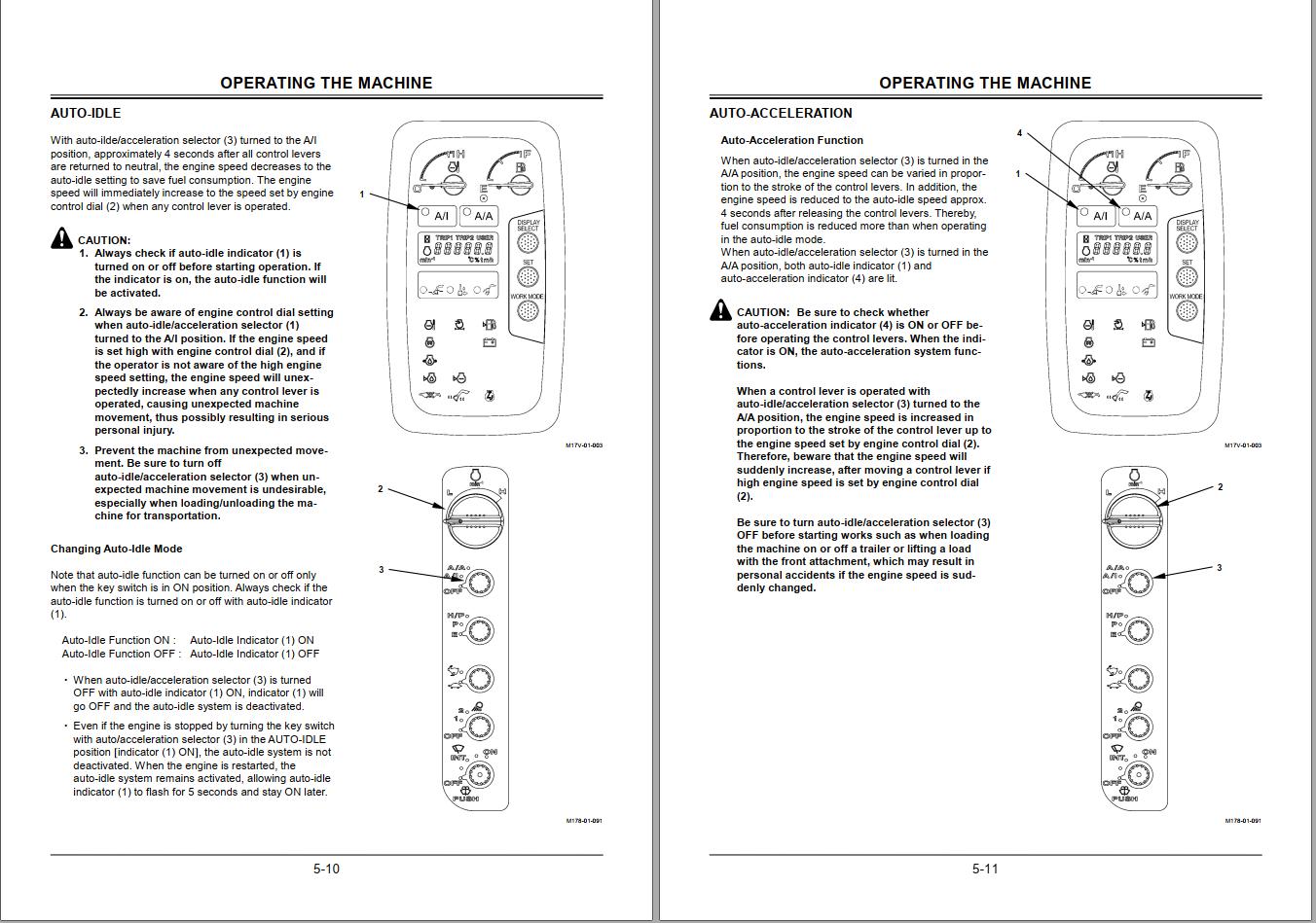 Hitachi Excavator ZX800 Maintenance & Operation Manual