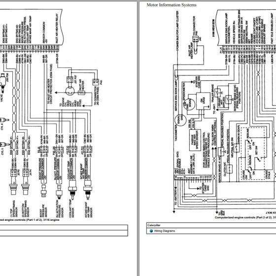 Cummins Truck 115 MB PDF Collection Wiring Diagram
