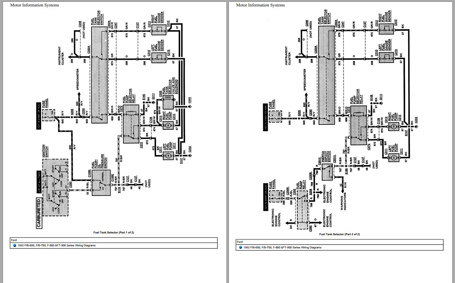Ford Truck 2.91 GB PDF Collection Wiring Diagram