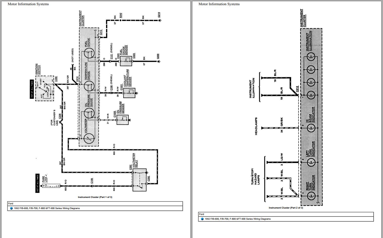 Ford Truck 2.91 GB PDF Collection Wiring Diagram