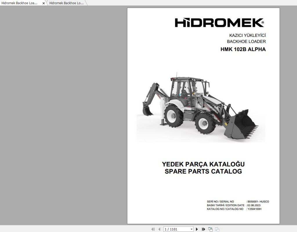 Hidromek Archives - Auto Repair Software-Auto EPC Software-Auto Repair ...