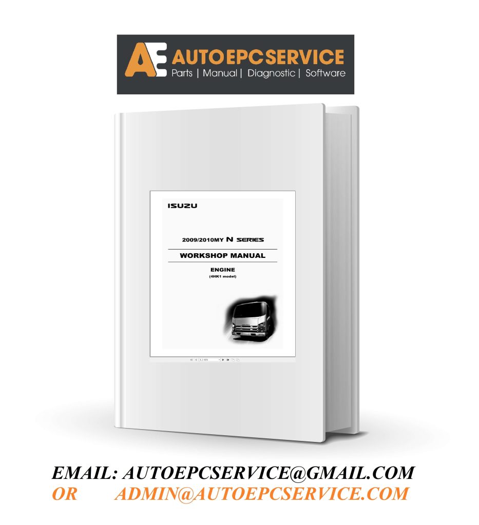 Isuzu Engine Workshop Library PDF Collection Download Package