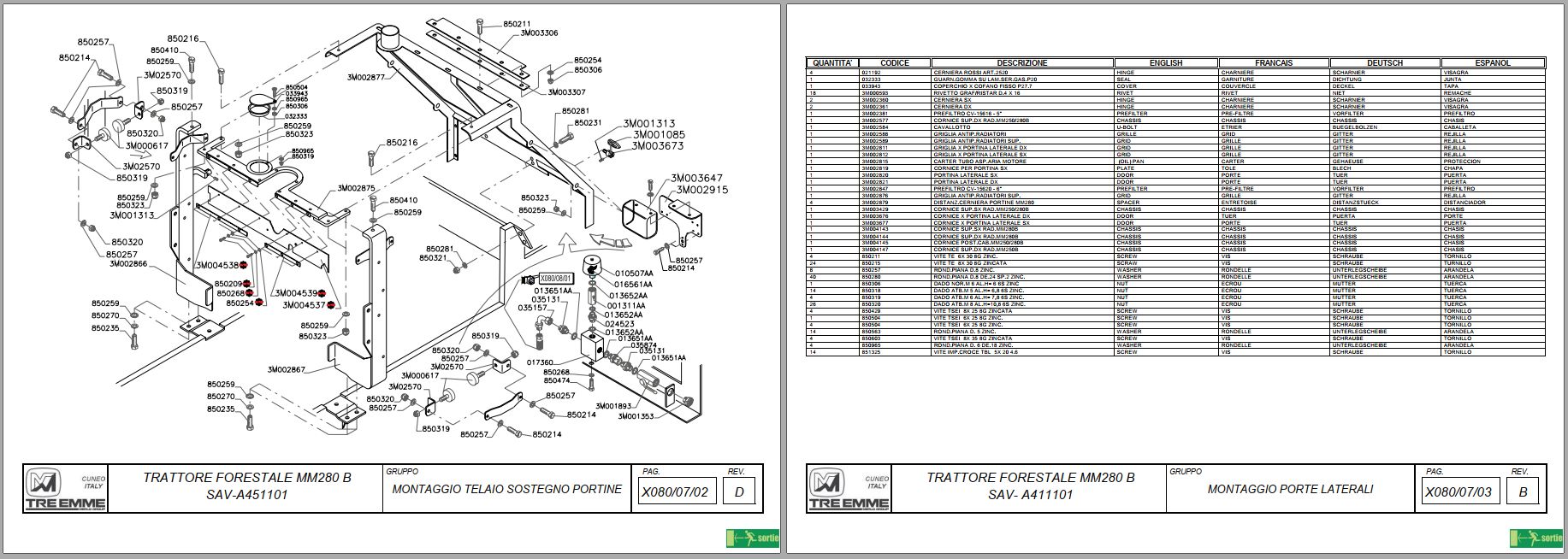Merlo New Updated 2023 Parts Catalog 1.37 GB PDF Collection