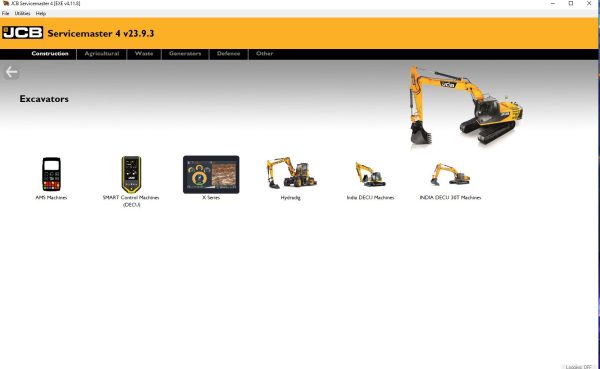 JCB Diagnostic Tool ServiceMaster4 10.2023 V23.9.3 How To Install Guide ...