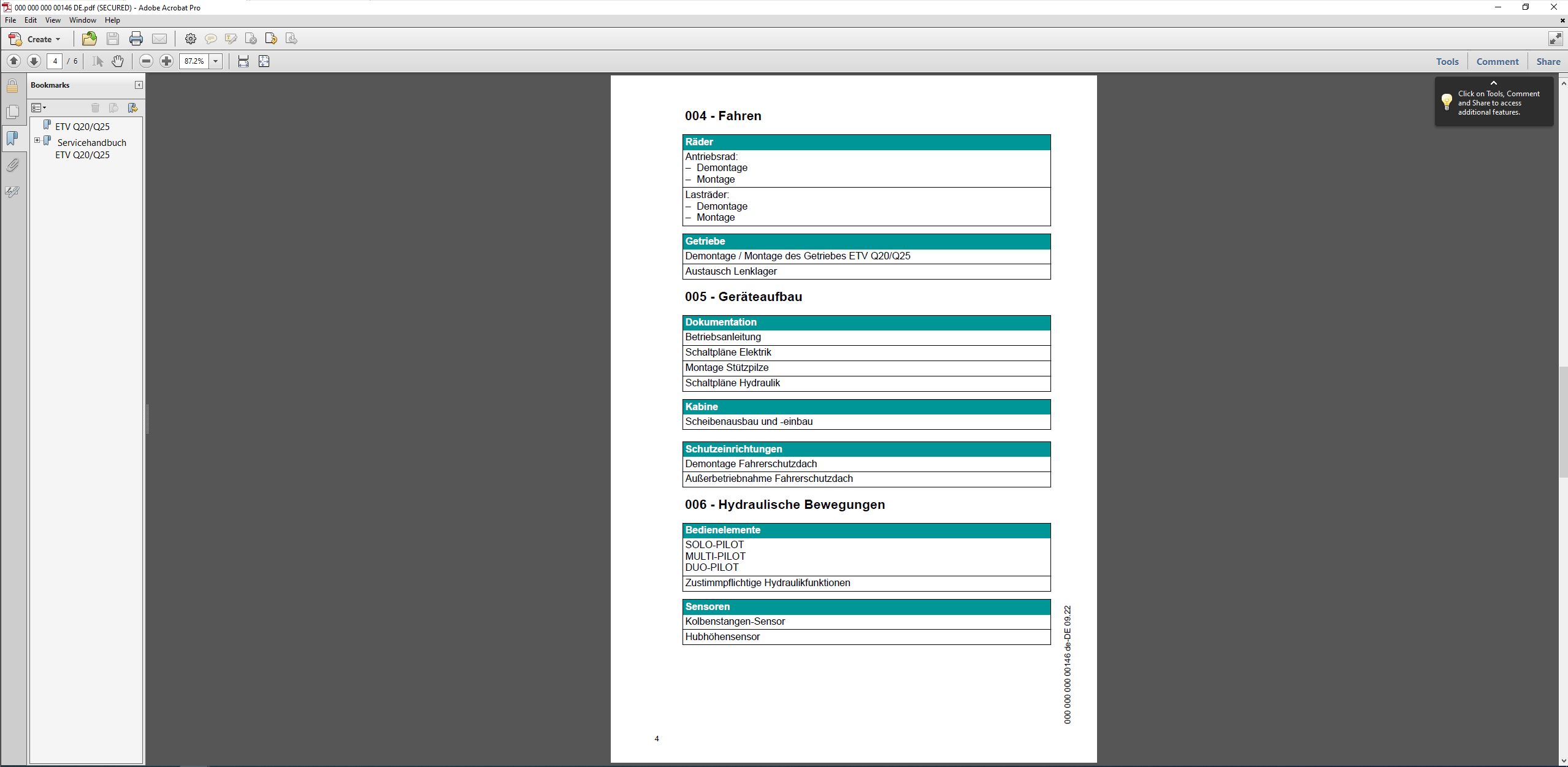 JUNGHEINRICH Service Manual Program SH v4.37.02 DE02 09.2023 How To Install Guide Instruction