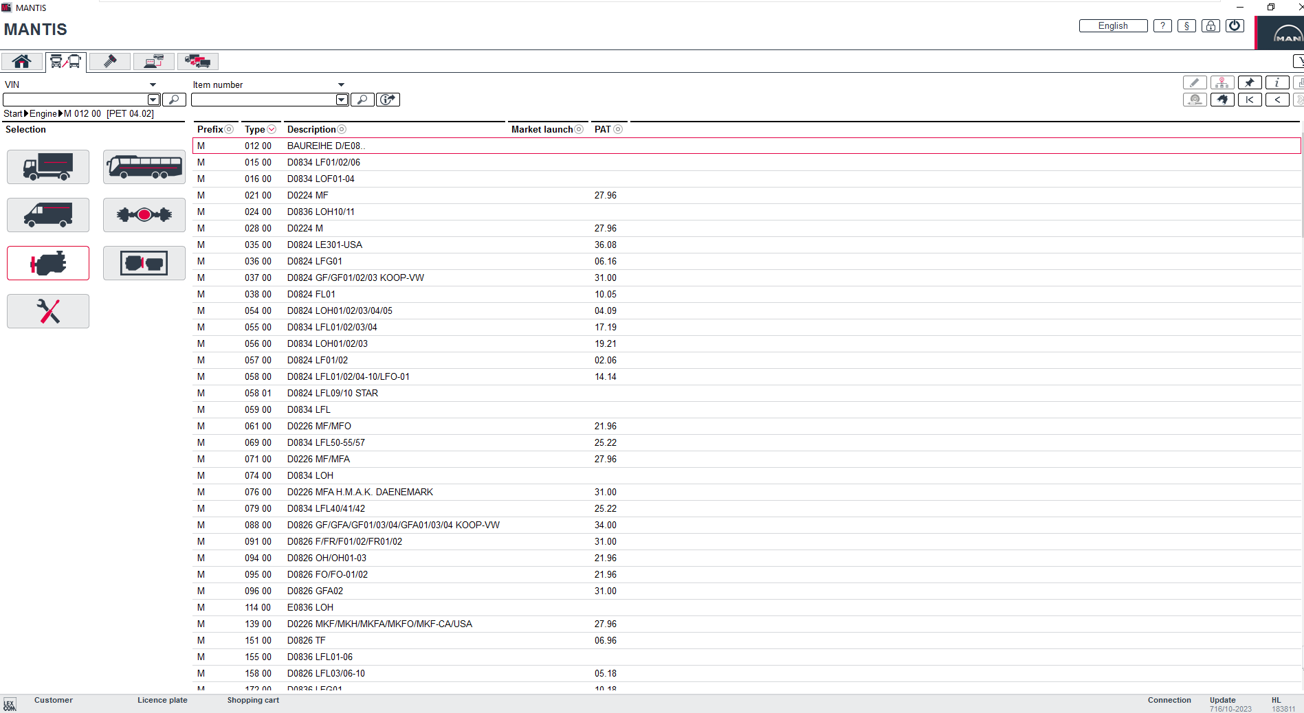 MAN MANTIS EPC Spare Parts List v716 10.2023 New Interface How To ...