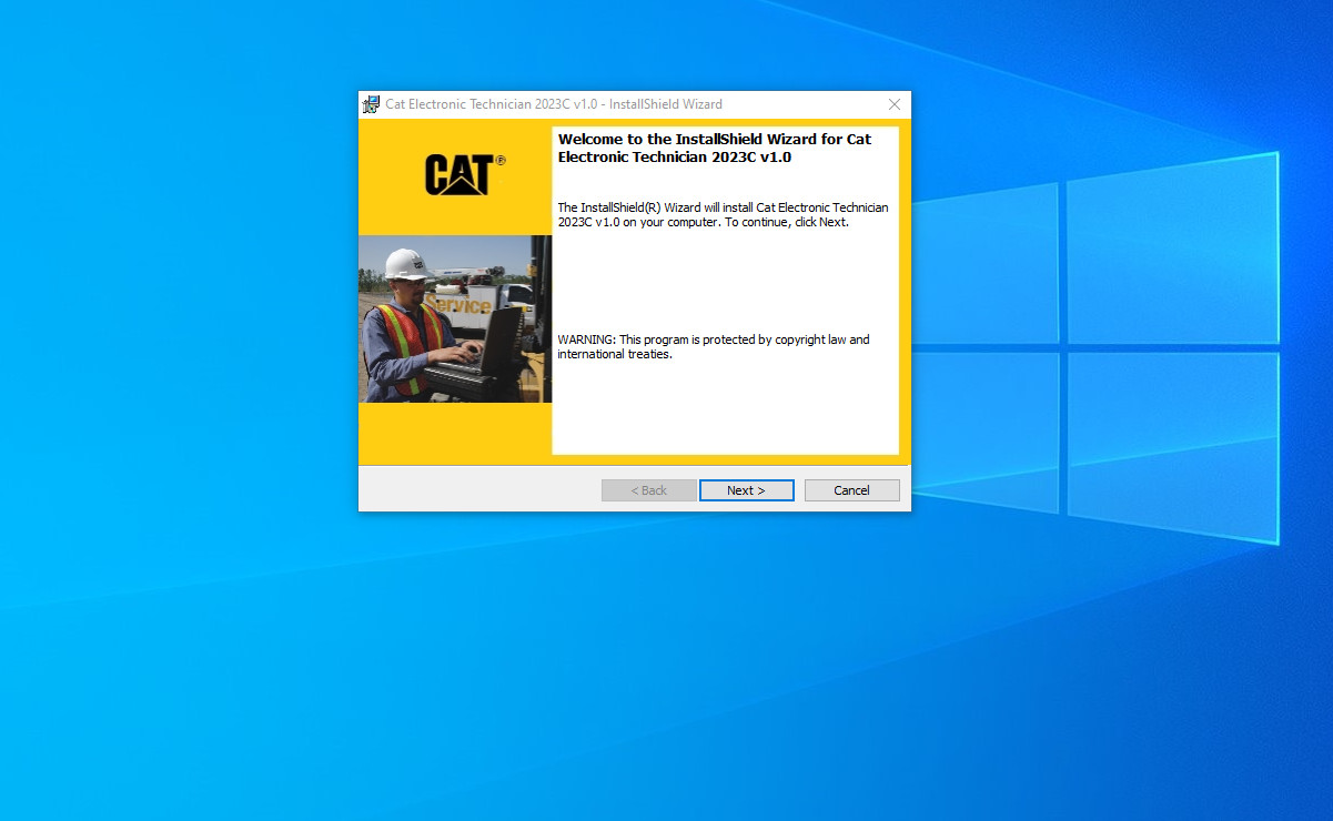 CAT Diagnostic Tool ET 2023C Remote How To Install Guide Instruction