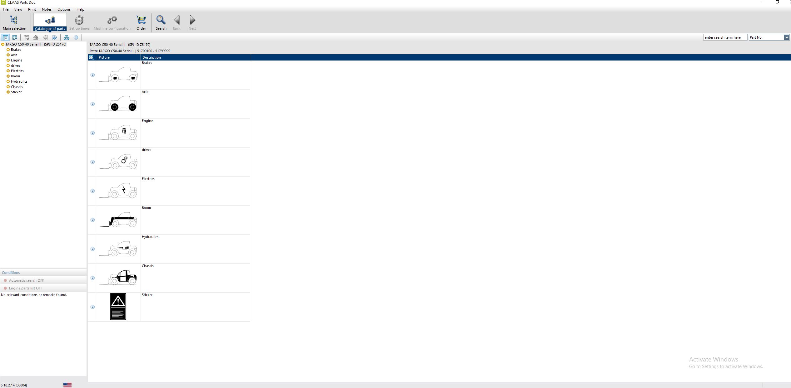 Claas EPC Spare Parts List Tool Parts Doc 2.2 11.2023 804 How To Install Guide Instruction