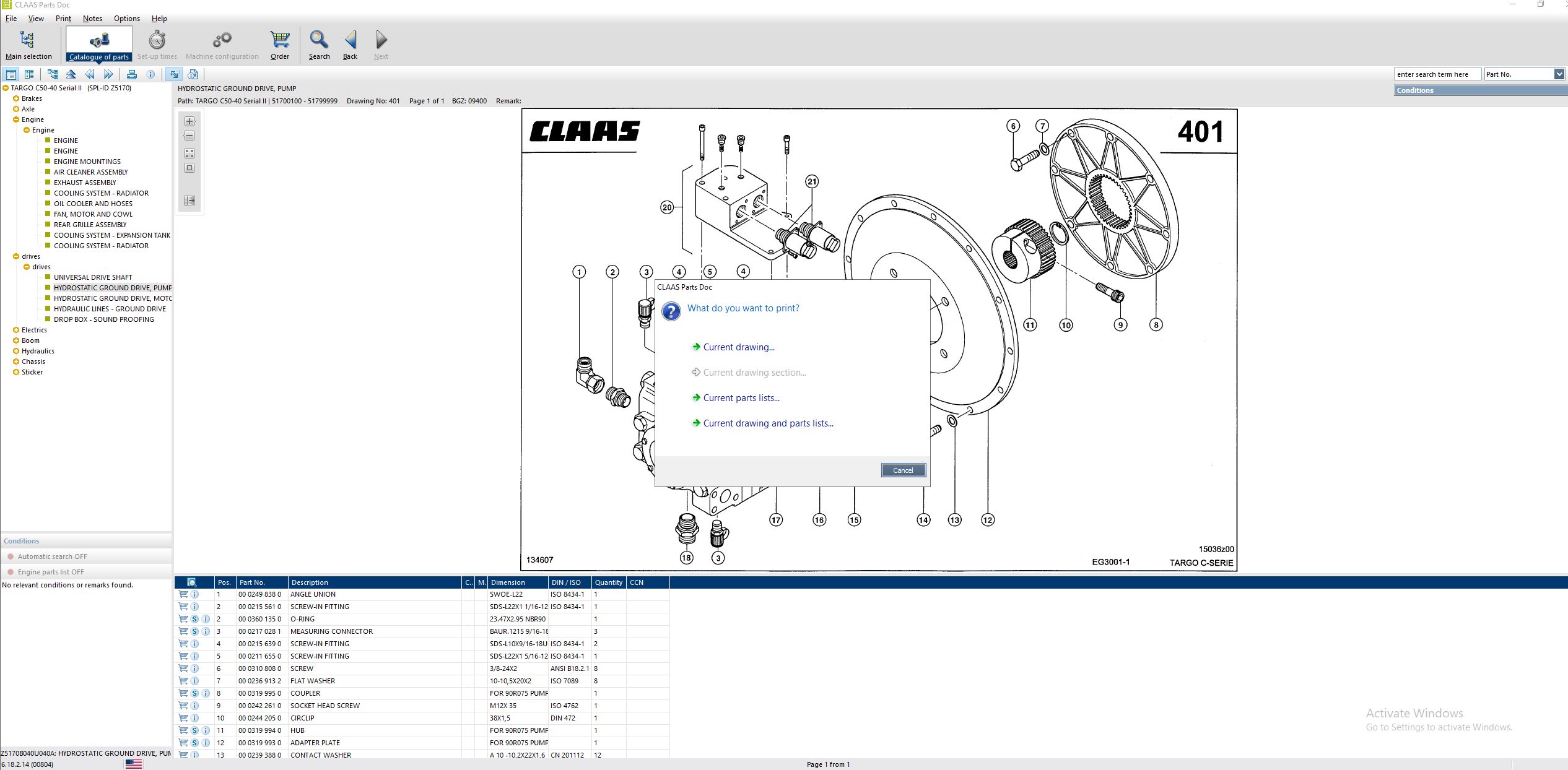 Claas EPC Spare Parts List Tool Parts Doc 2.2 11.2023 804 How To ...