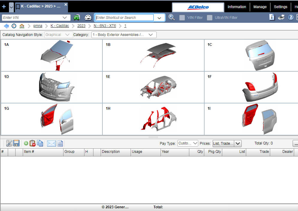 General Motors GMNA EPC 11.2023 Spare Parts Catalog VMWare How To ...