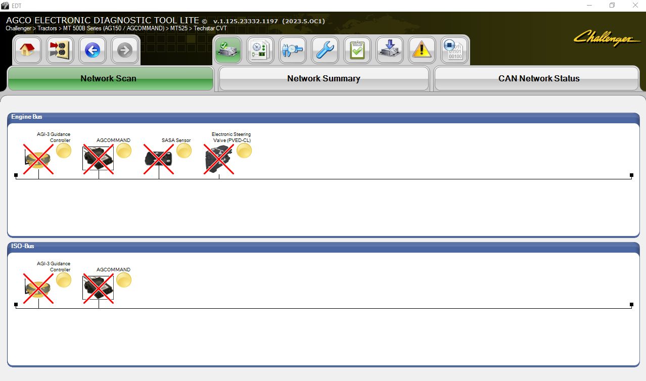 AGCO Diagnostic Tool EDT V1.125.23332.1197 2023.5.OC1 01.2024 How To ...