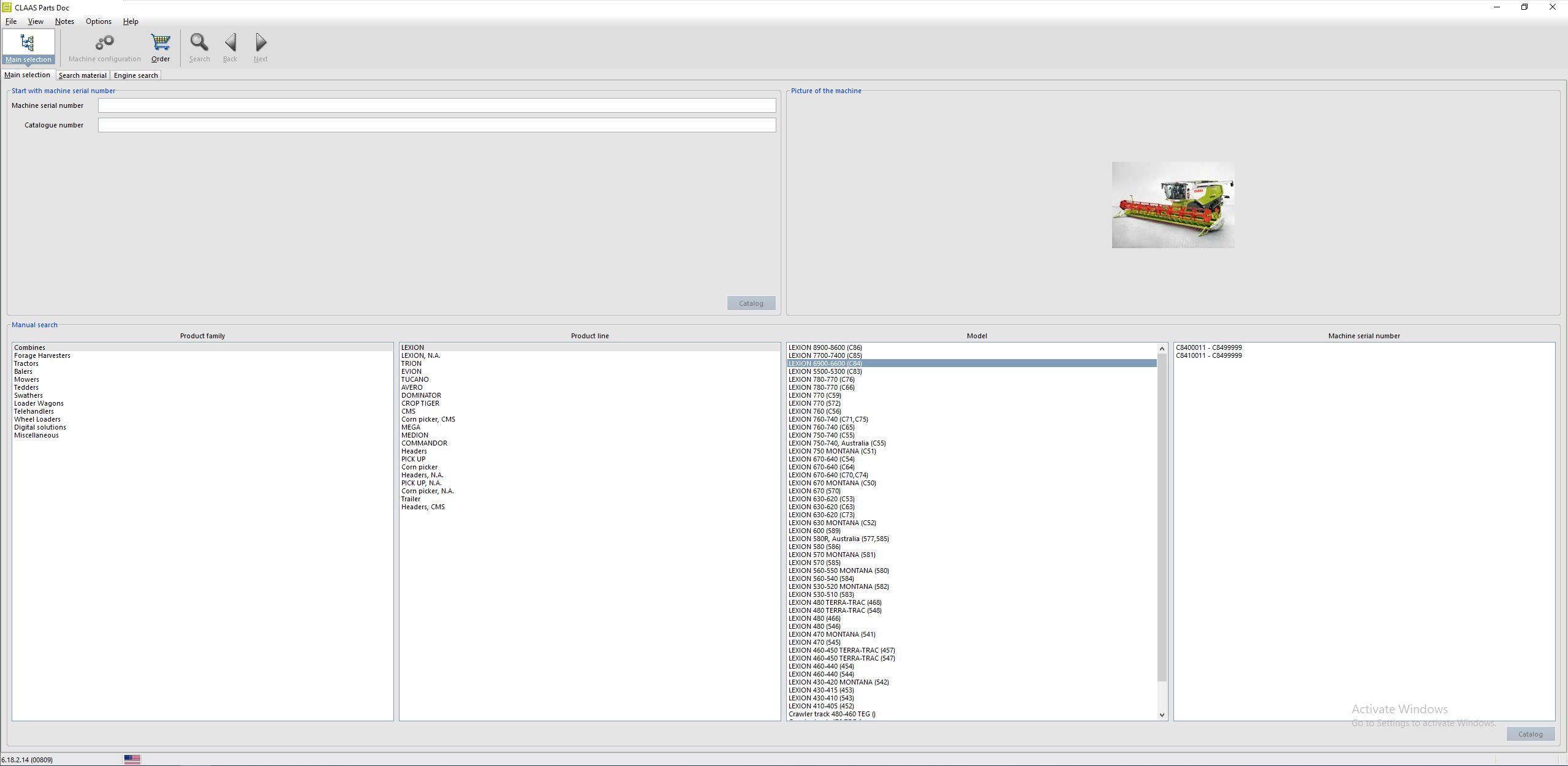 Claas EPC Spare Parts List Parts Doc 2.2 01.2024 809 How To Install Guide Instruction