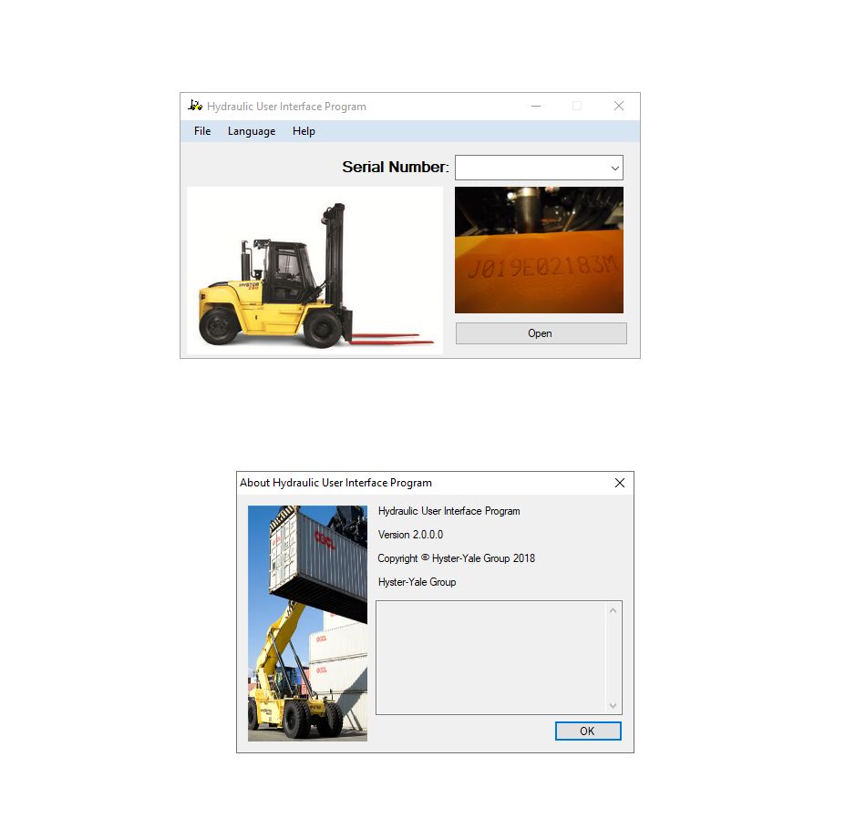 Hyster Yale Tool Hydraulic User Interface 2.0.0.0 How To Install Guide ...