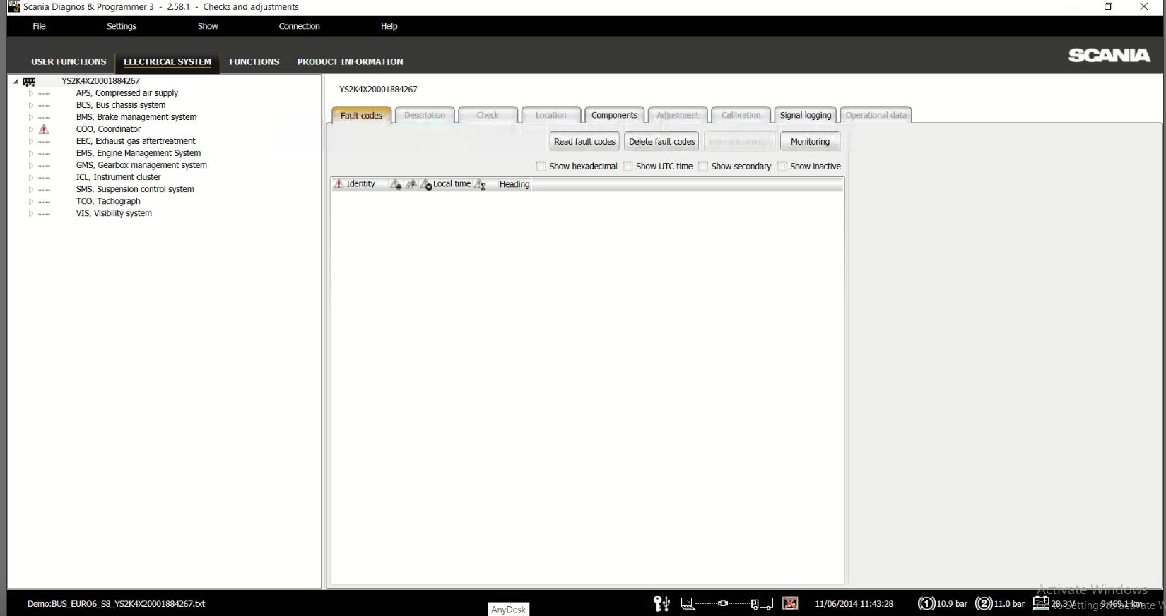 Scania Diagnostic Tool SDP3 V2.58.1 Industrial Engine Remote How To ...