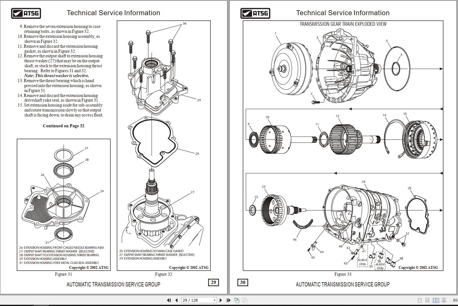 ATSG Automatic Transmission 4L40-E 5L40-E Service Manual