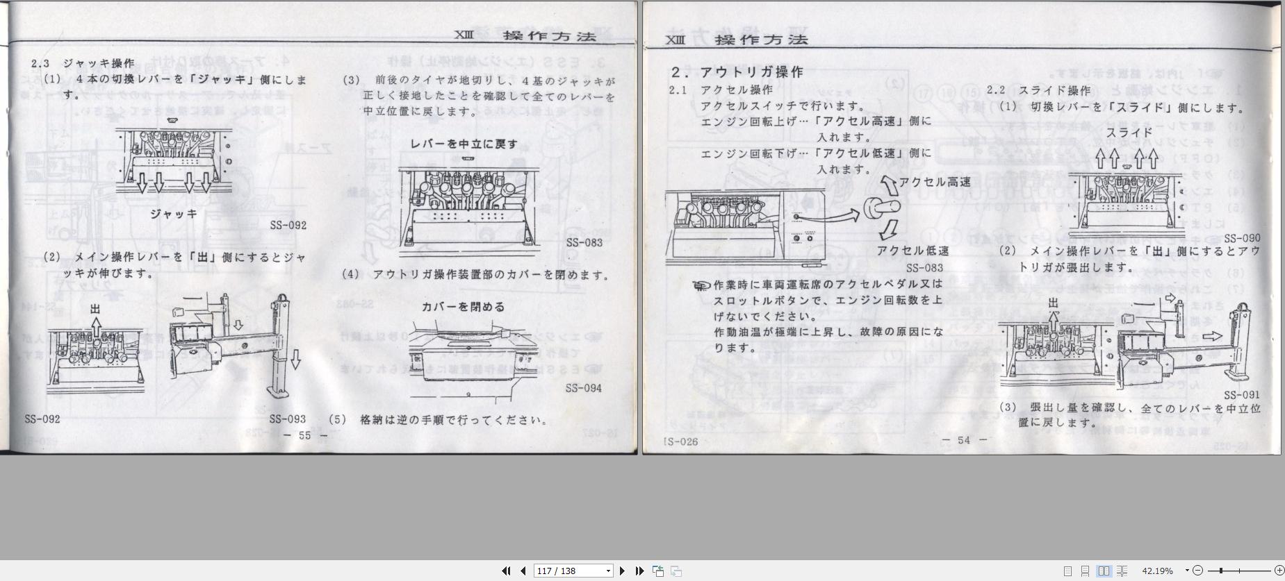 Aichi Aerial Platform SH140 Operation Manual JP