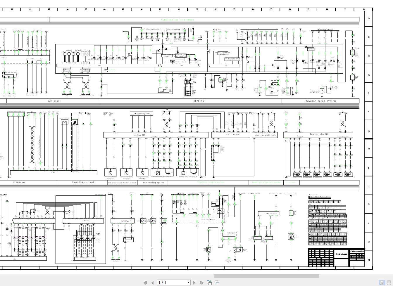 BYD Automotive Wiring Diagram & Owners Maintenance Repair Manual