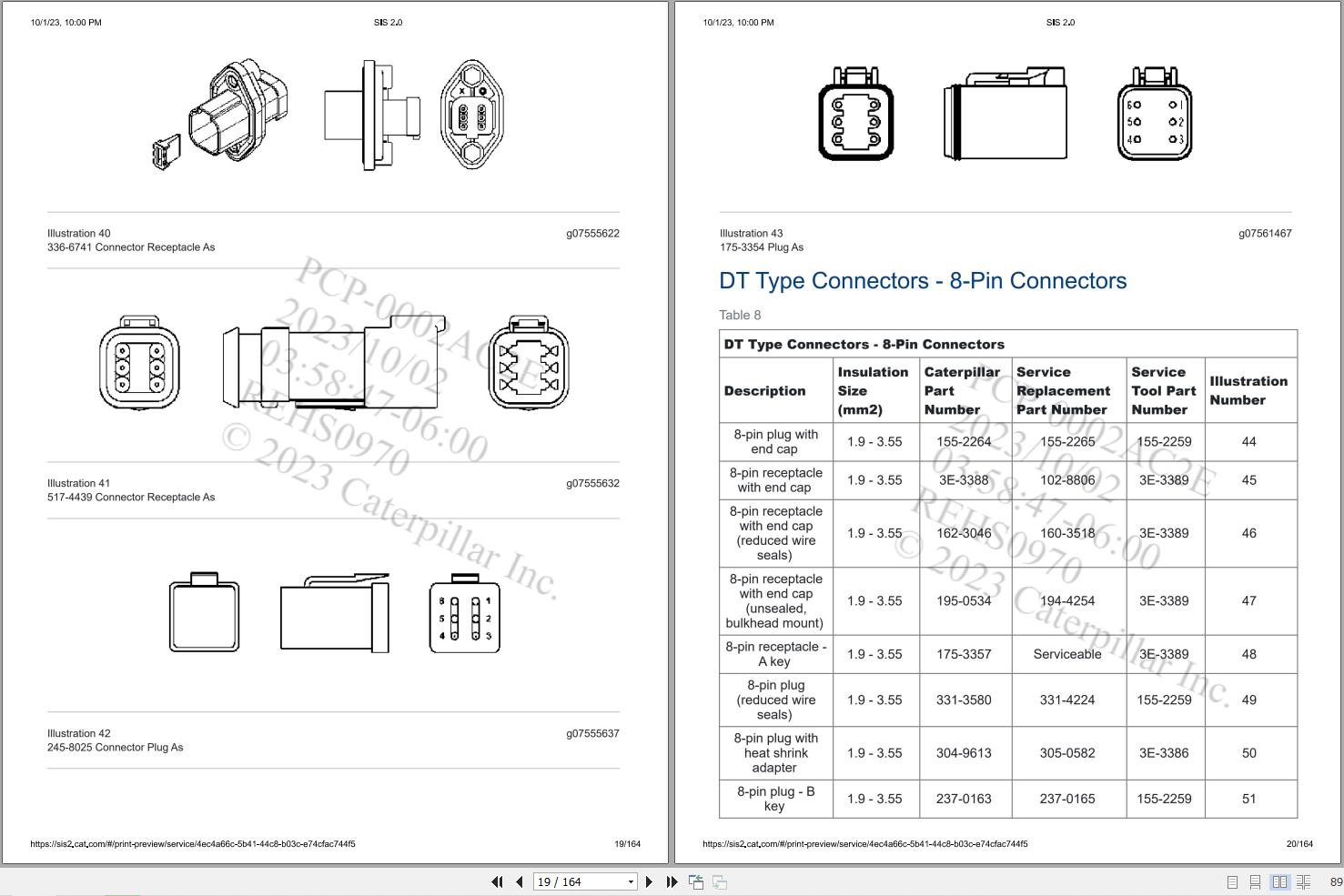 CAT Cross Reference Electrical Connector Manual