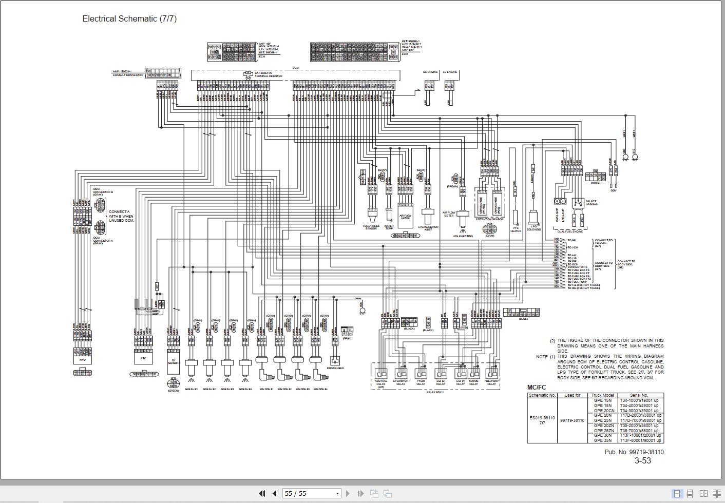 CAT Lift Truck DP30N Service Operation Maintenance Manual