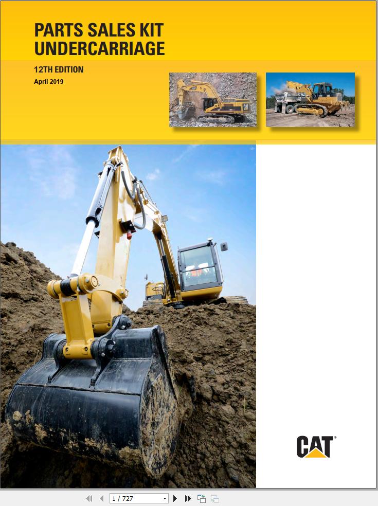 CAT Undercarriage Pars Manual