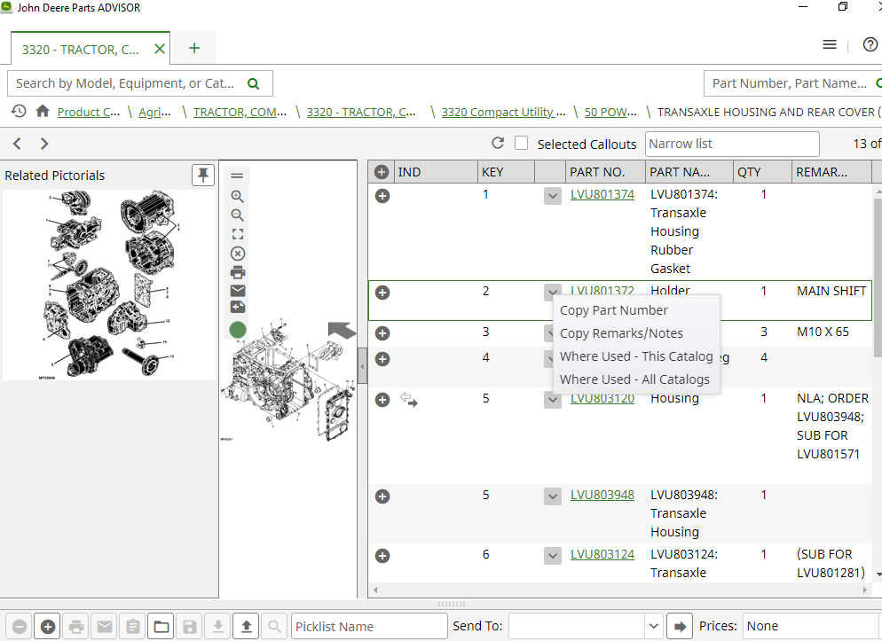 John Deere Hitachi Spare Parts List ADVISOR 12.2023 How To Install ...