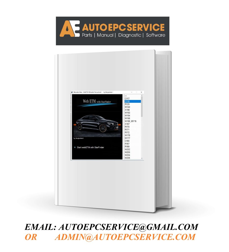 Mercedes Benz Component Location Starfinder WEB ETM 2023 Download Package