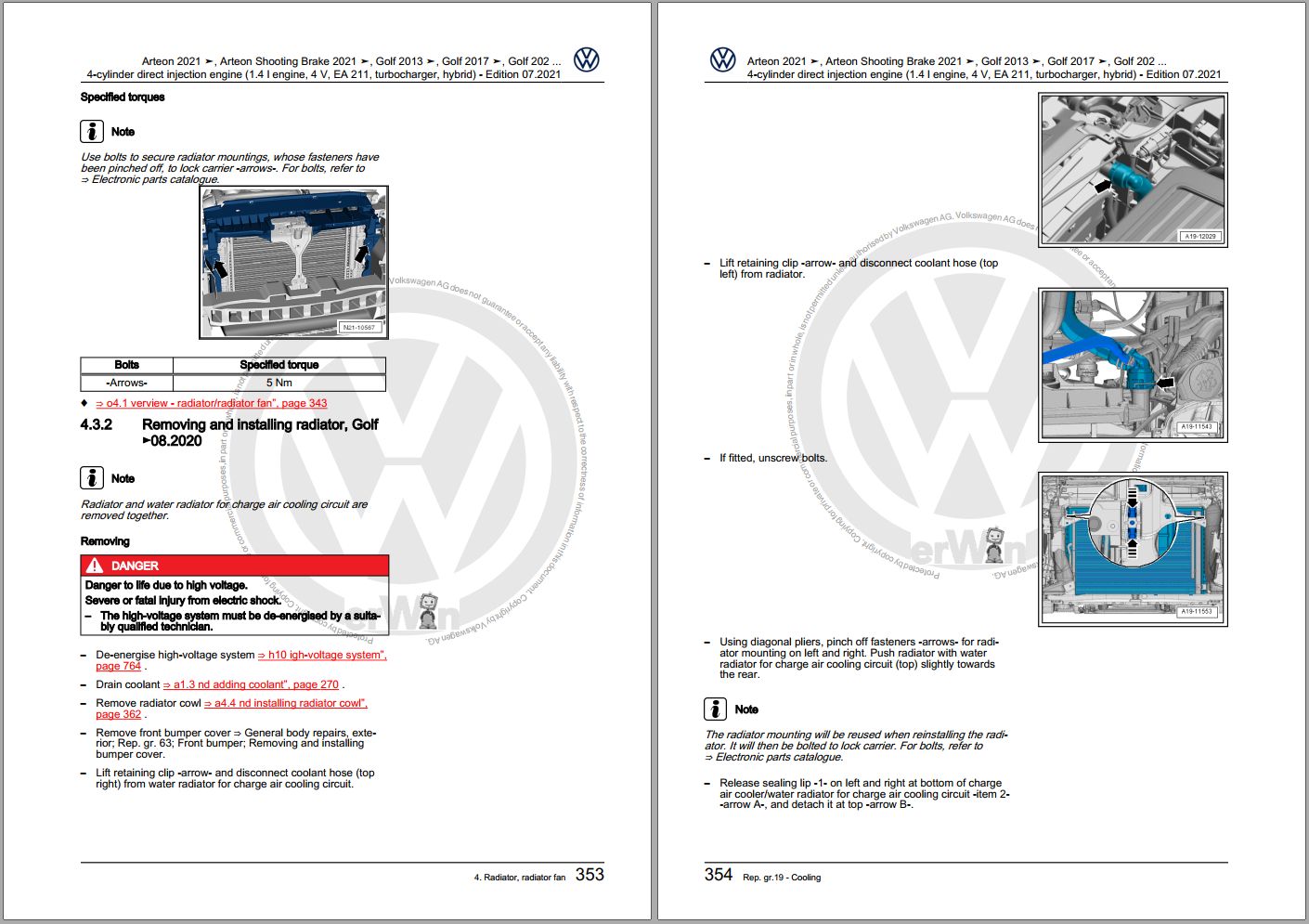 Volkswagen Service Manual PDF Collection 30.4 GB Download Package