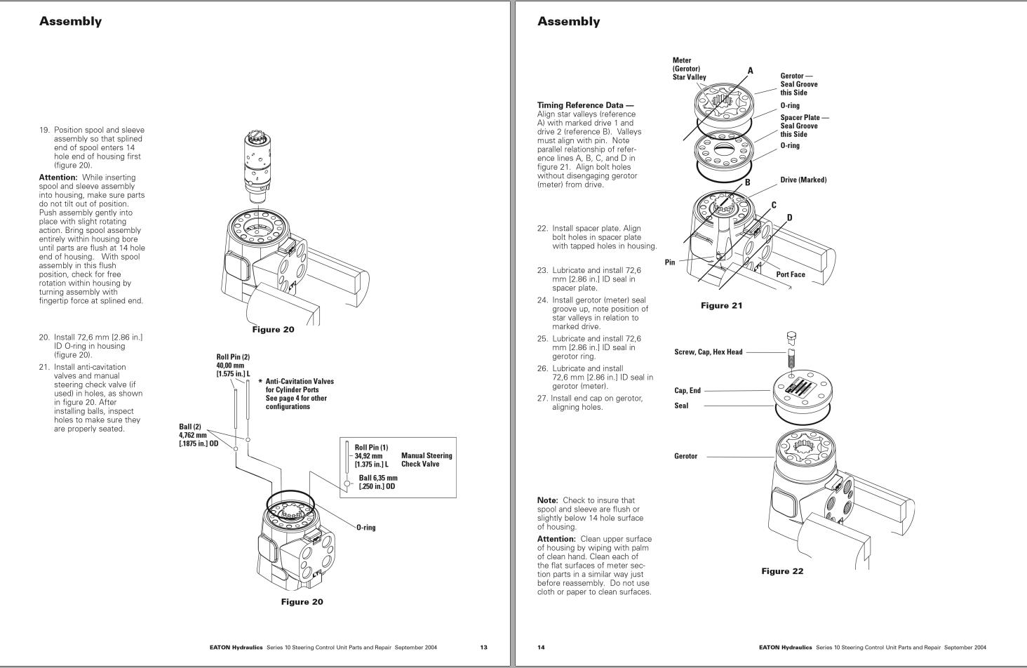 Eaton Steer Motor Series 10 Service Manual 913306