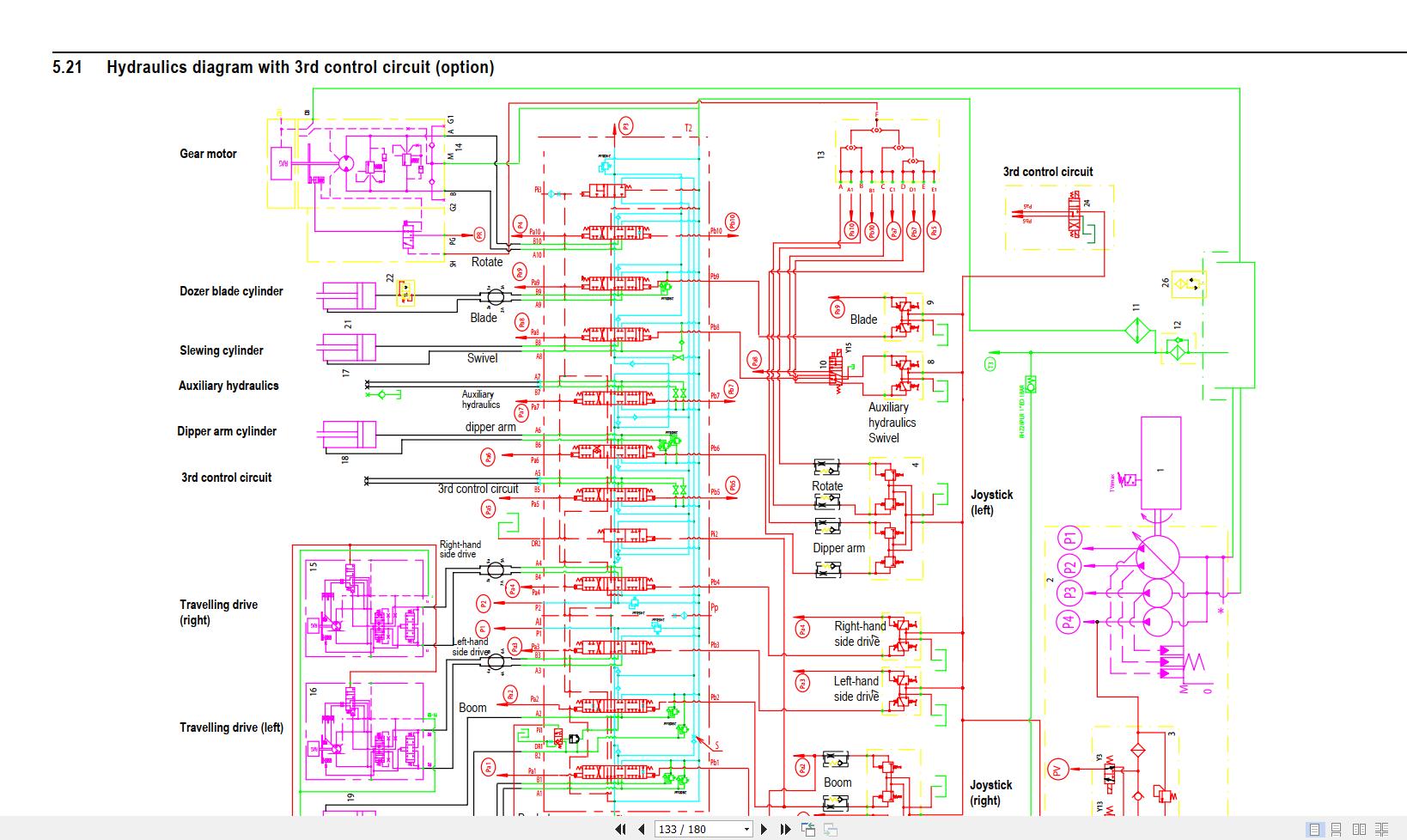 GEHL Compact Excavator 603 Service Manual 918160A