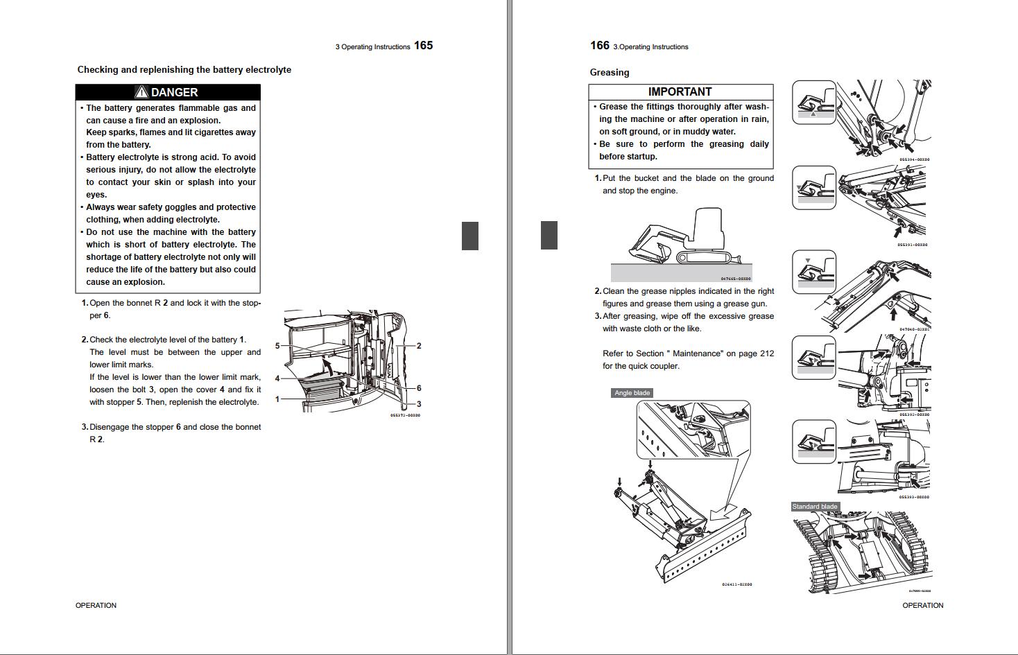 GEHL Compact Excavator Z45 Gen2 Operator's Manual 50940407B